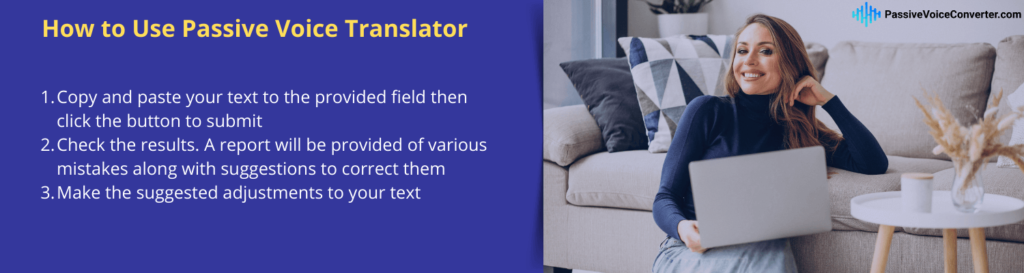 Online Passive Voice Misuse Fixer | Passive Voice Converter